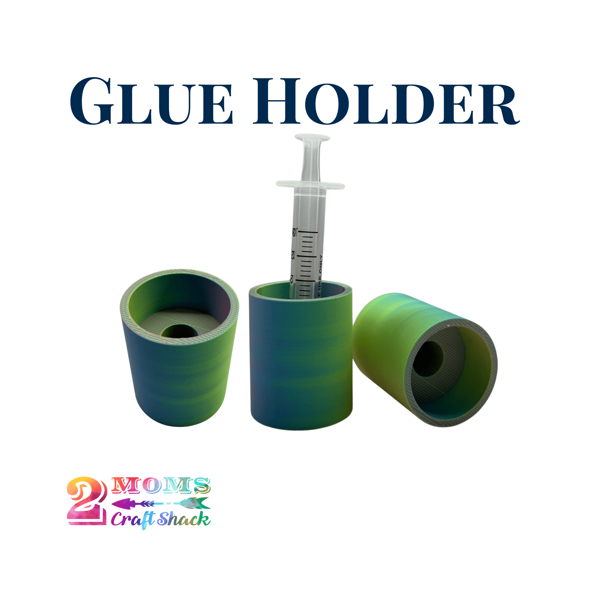 Glue Holder - 2 Moms Craft Shack